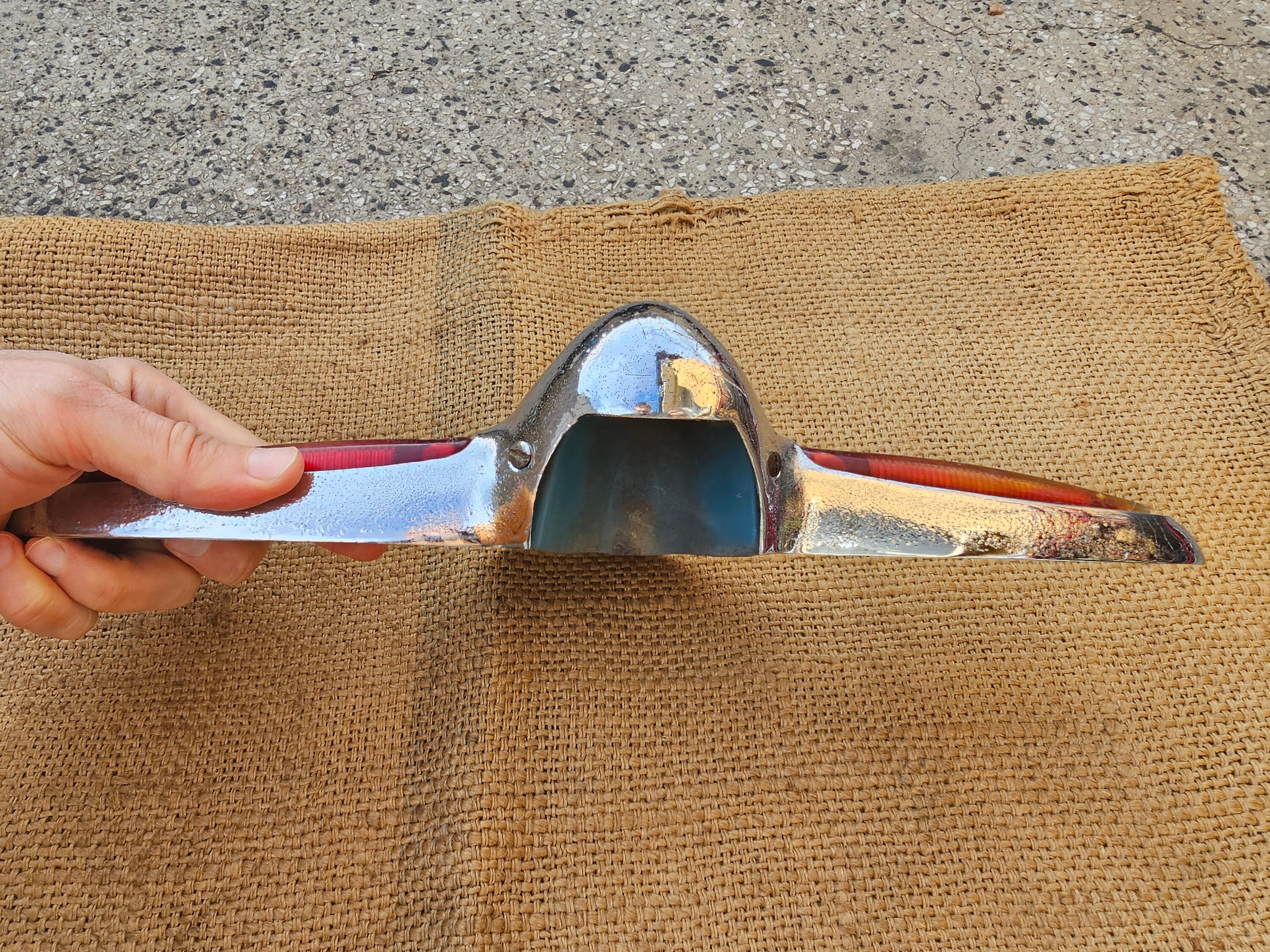 Vintage Soviet USSR 1960s Car Gaz Volga Tail LIGHT Lamp Baggage Barge ...