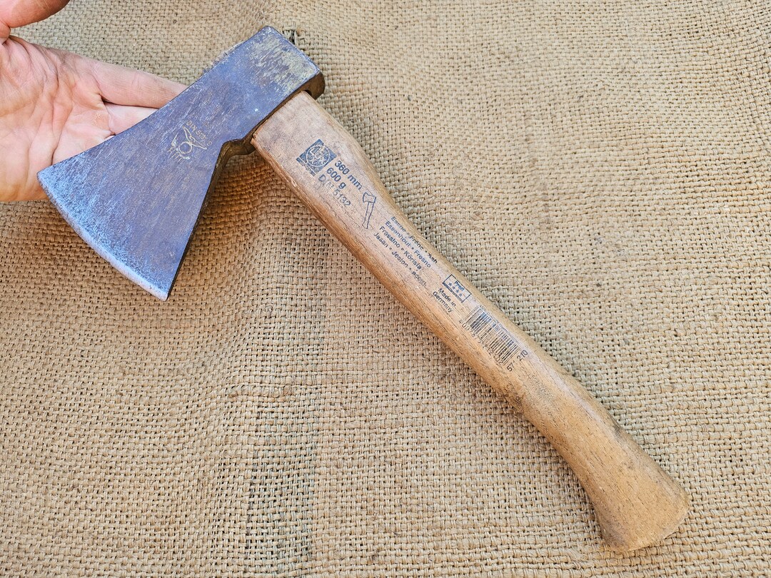 Small Vintage German Axe "adler" Hatchet Camping Bushcraft Felling ...