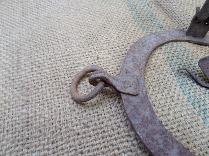 Antique Vintage Animal Trap Wrought Iron Blacksmith Hand Forged - Etsy