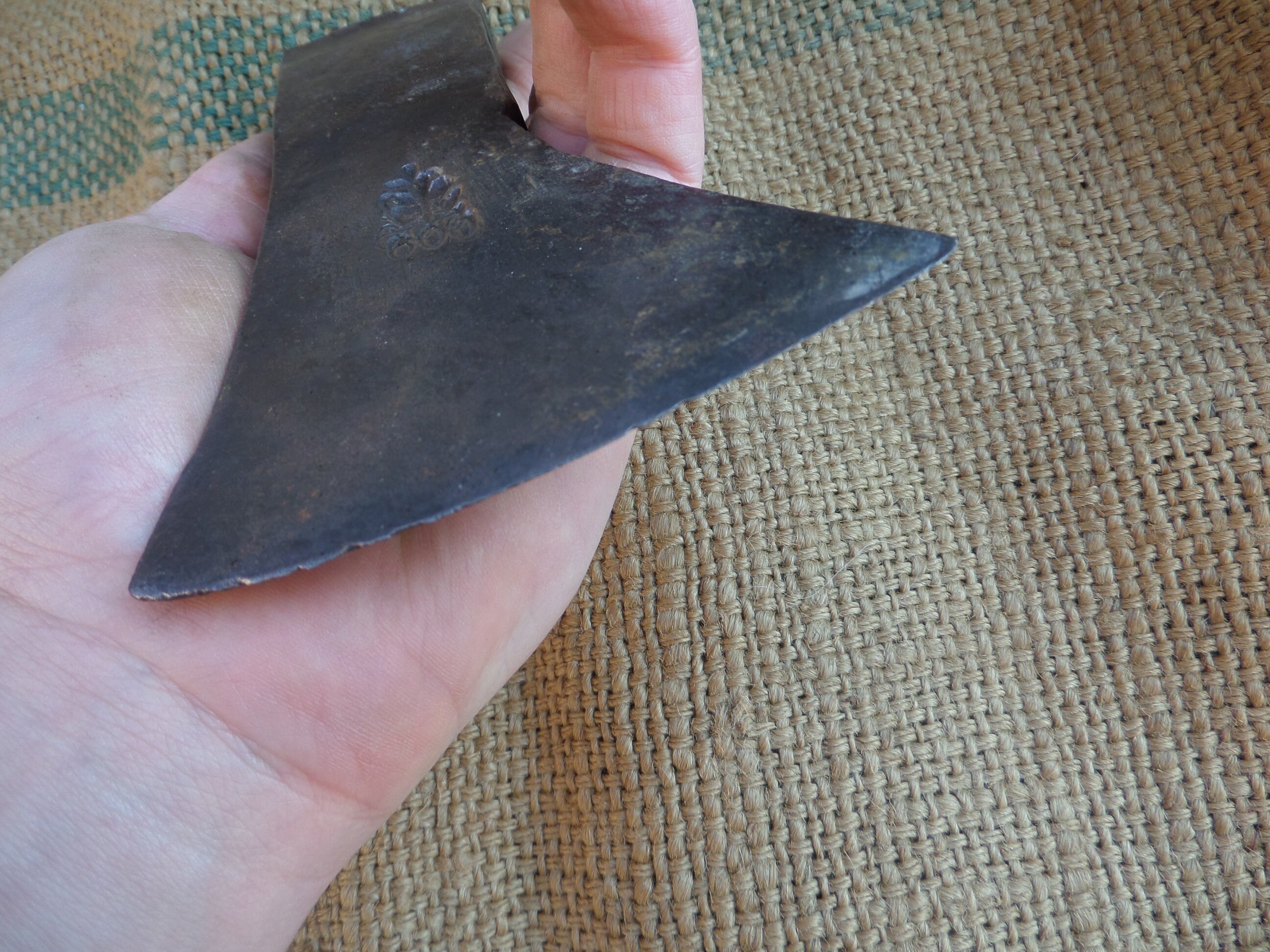 Curious Small Vintage German werco Axe Head Hatchet Woodcraft ...