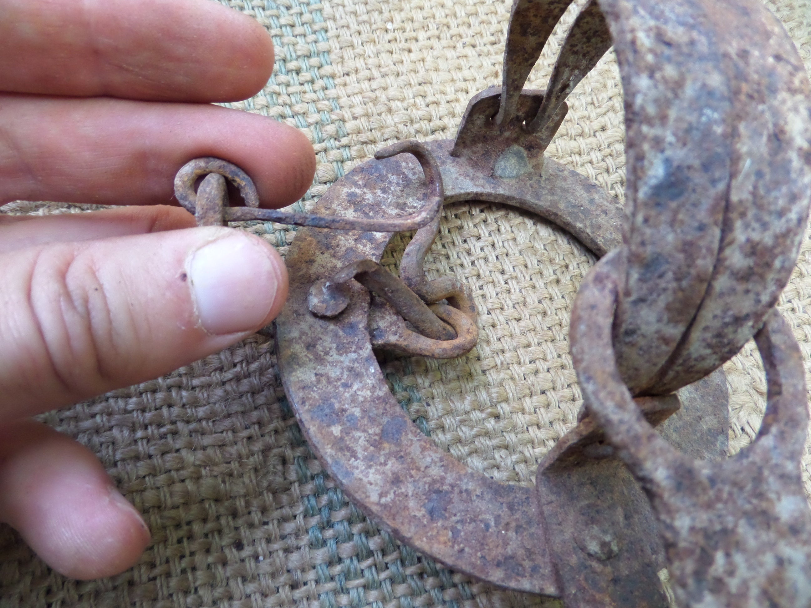 Small Antique Vintage Rat Mouse Mice Animal Trap Blacksmith Hand Forged ...