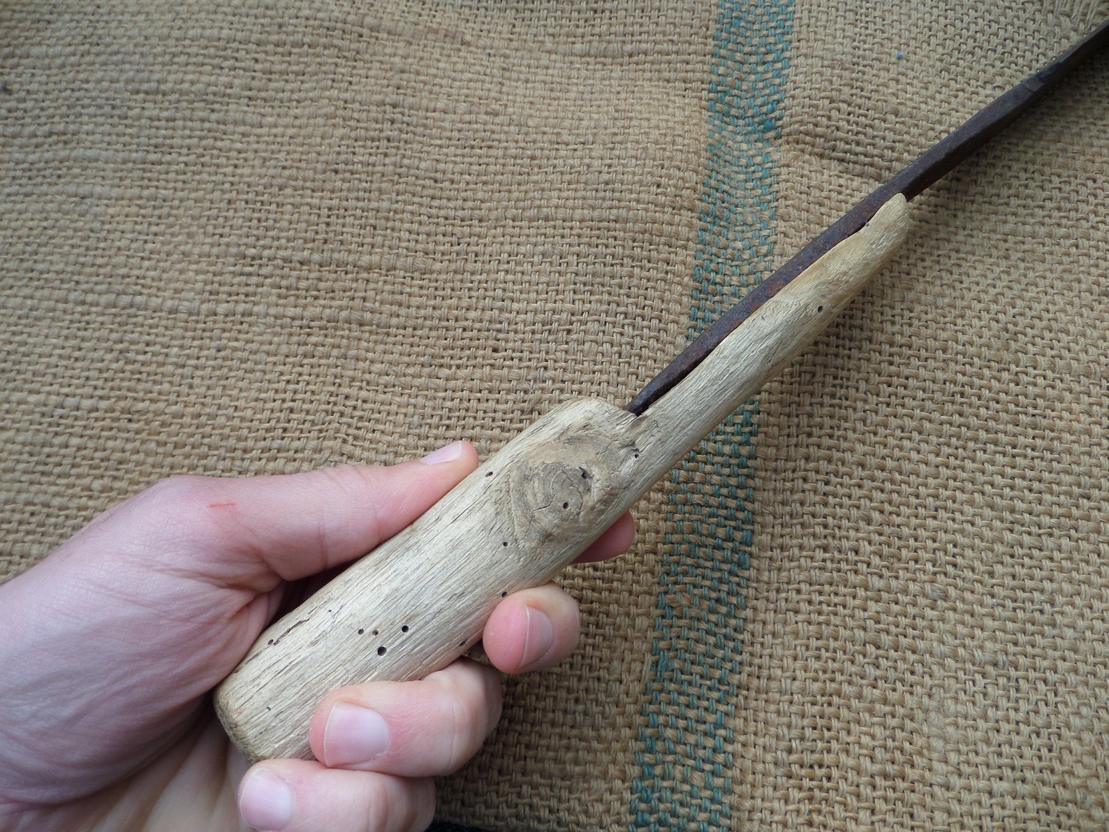 Vintage Antique Billhook Falx Axe Weapon Hand Made Forged - Etsy