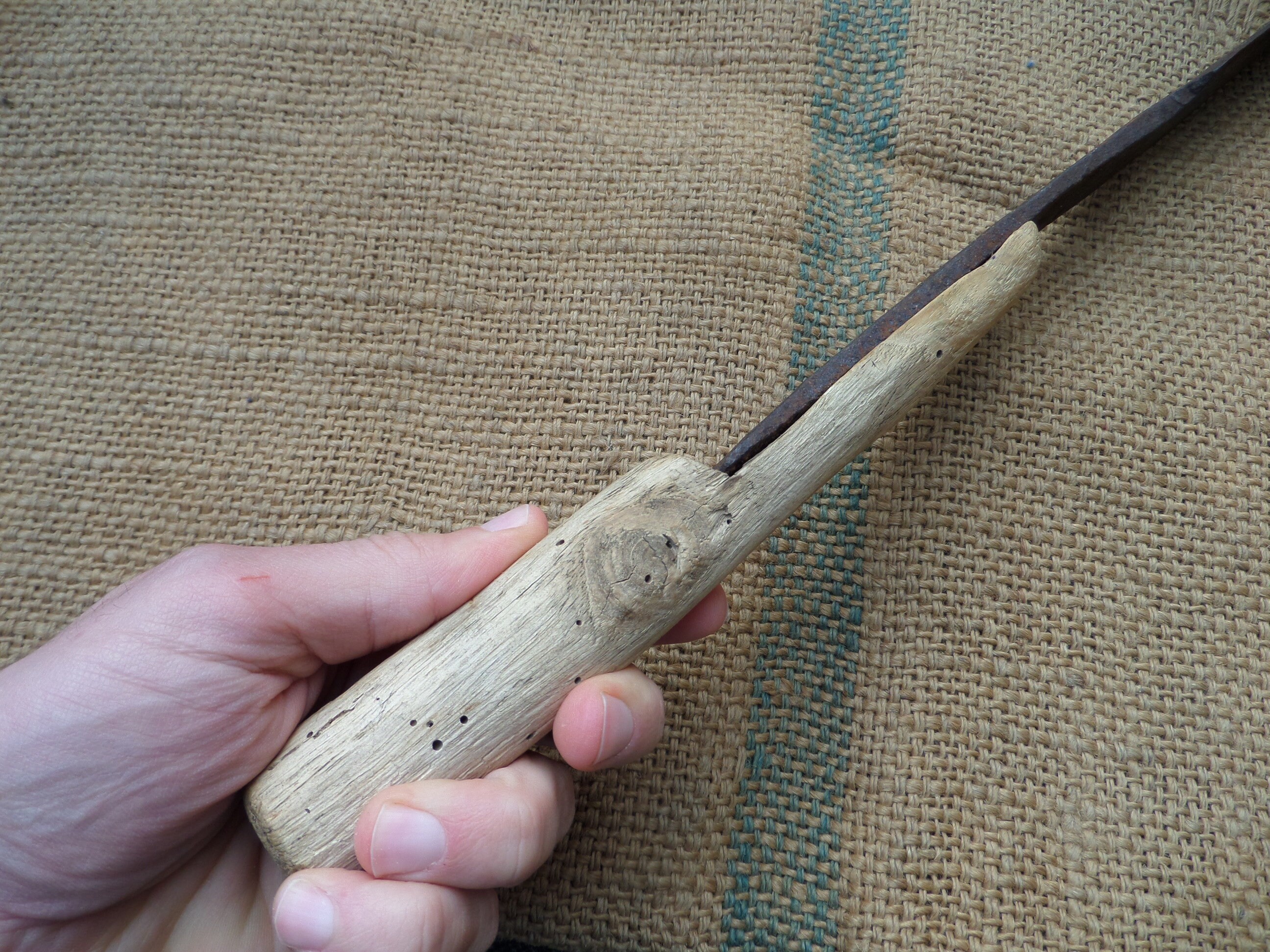 Vintage Antique Billhook Falx Axe Weapon Hand Made Forged - Etsy