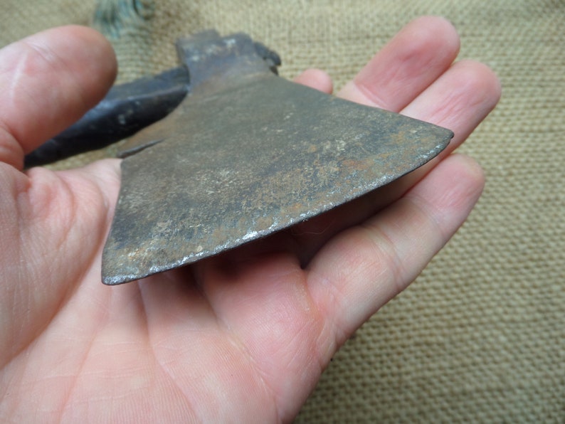Small Engineer Axe Hatchet Hammer Military Vintage Antique Camping ...
