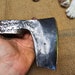 Vinage Hand Forged Bearded Axe Head Viking Hatchet Bushcraft Camping ...