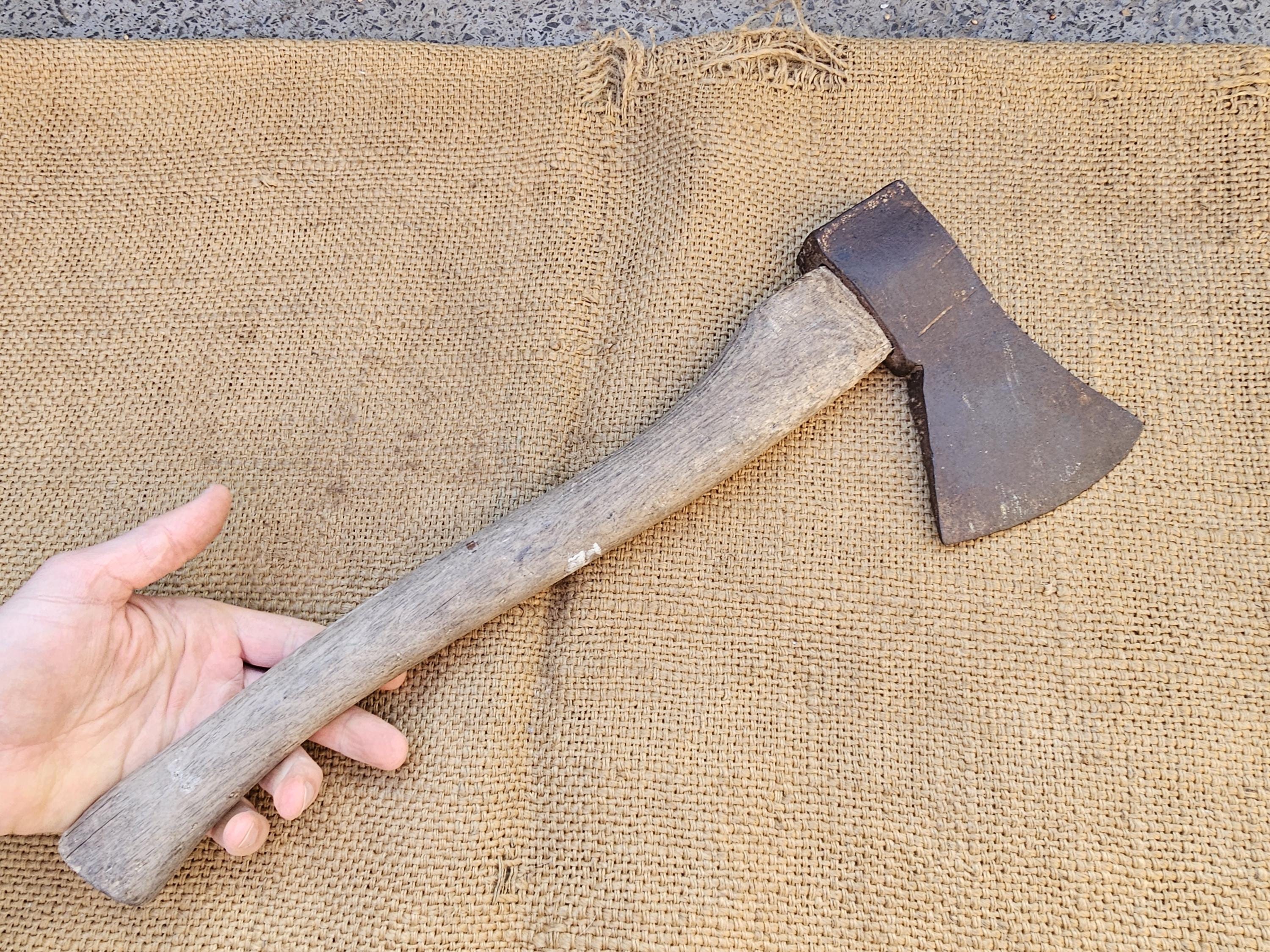 Rare Pre WWII Vinatge German Axe "time" Antique Hatchet Bushcraft ...