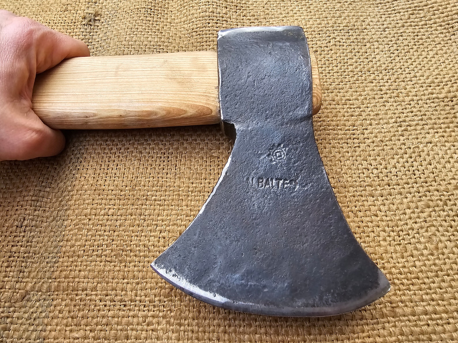 Vintage German Rheinland Axe Hatchet Antique Camping Felling Bushcraft ...