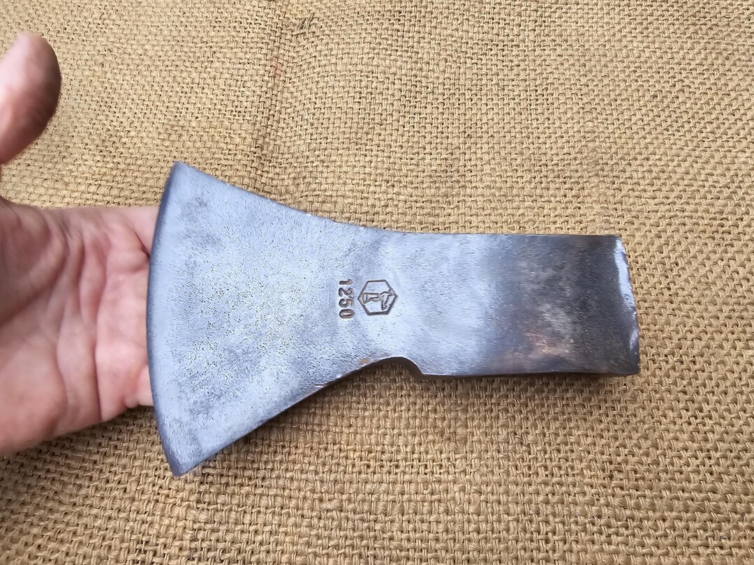 Vinatge "helko Werk" German Axe Head Antique Survival Bushcraft Forest ...