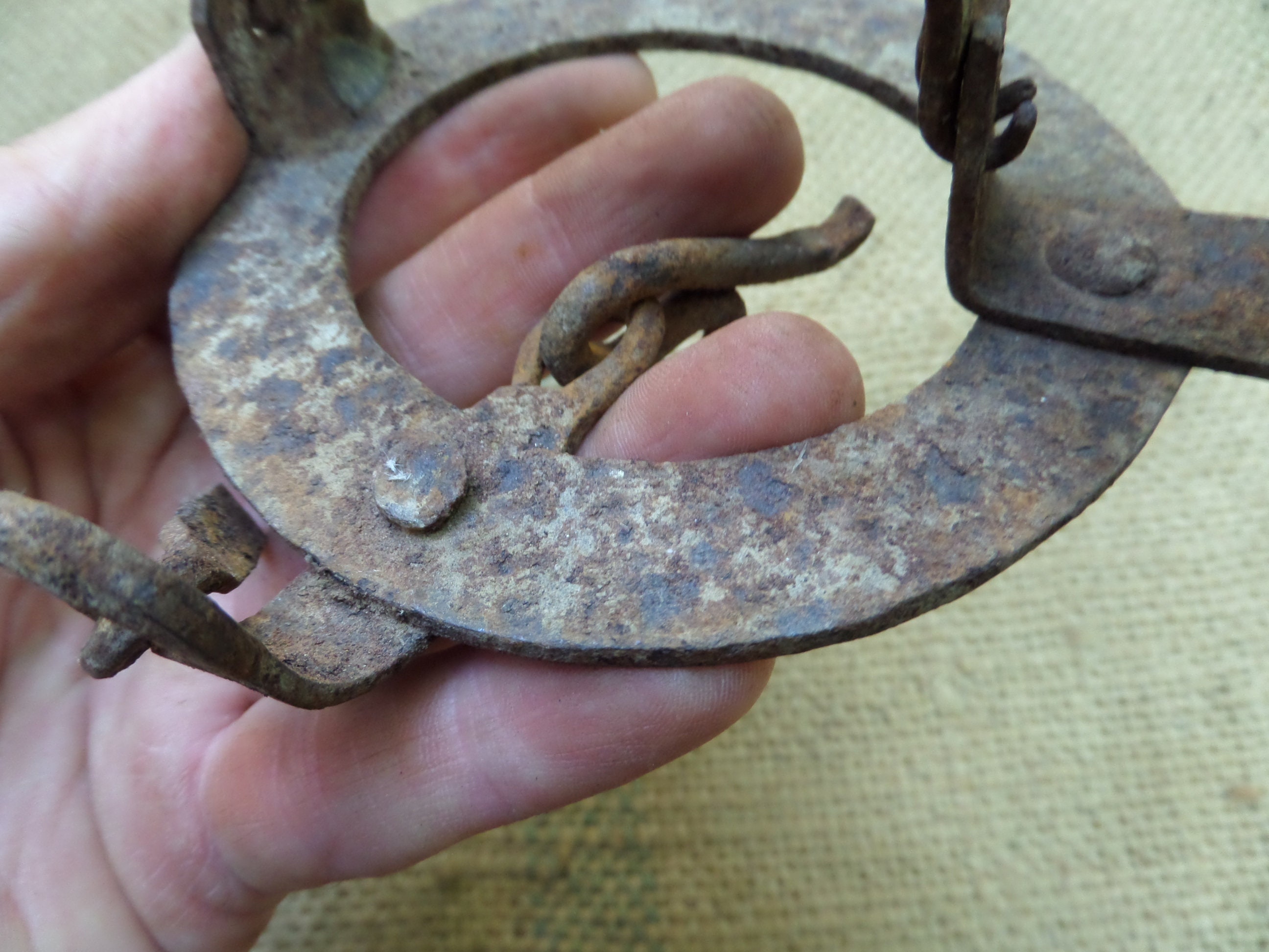 Small Antique Vintage Rat Mouse Mice Animal Trap Blacksmith Hand Forged ...