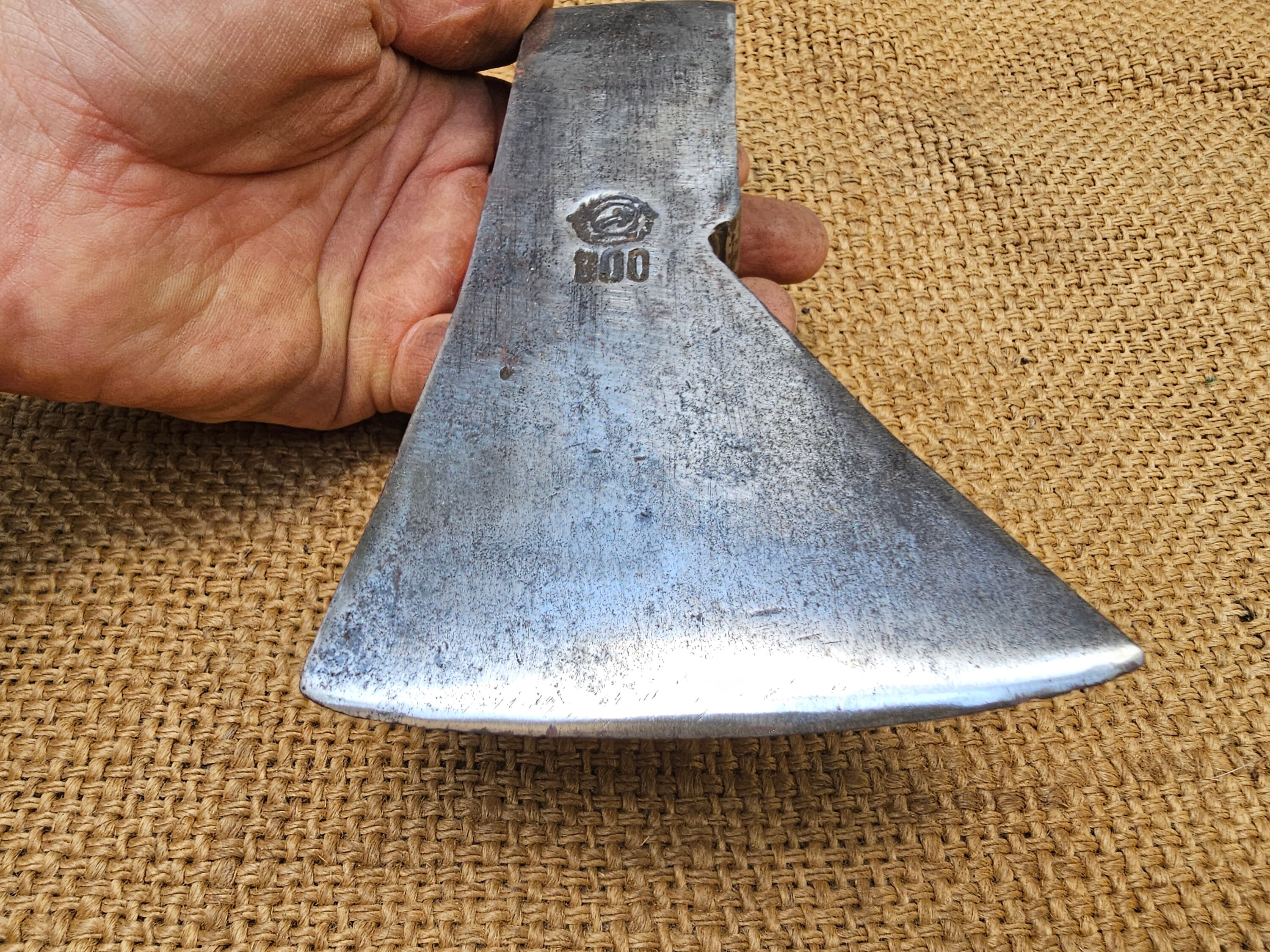 Vintage German Axe Head "wiebelhaus" Hatchet Bushcraft Camping Felling ...