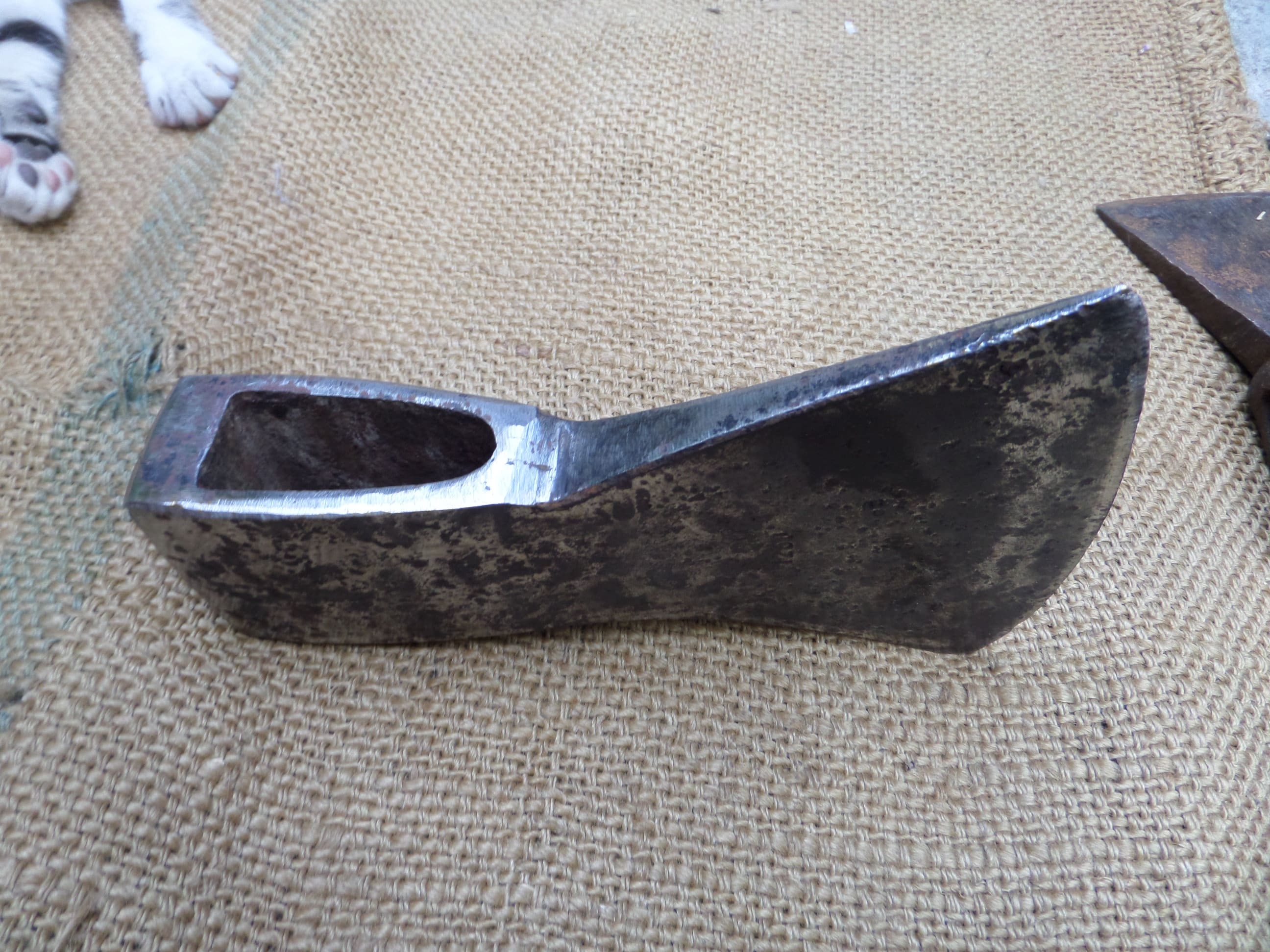 OCHSENKOPF Vintage German Felling Axe Head Woodworking Carpenter's ...