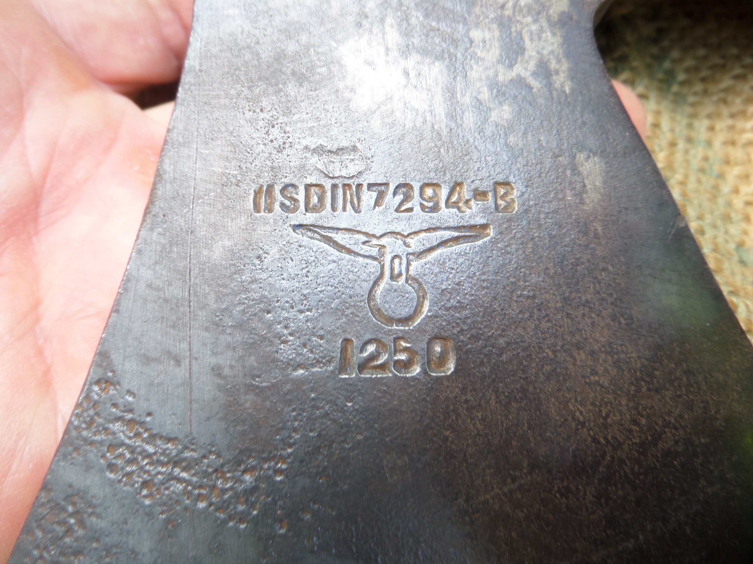 Vintage adler German Axe Splitting Woodworking Bushcraft Carpenter Wood ...