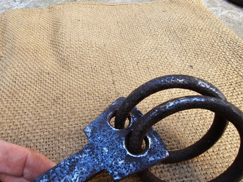 Vintage Antique Horse Tie Hitching Post Spike Rings - Etsy