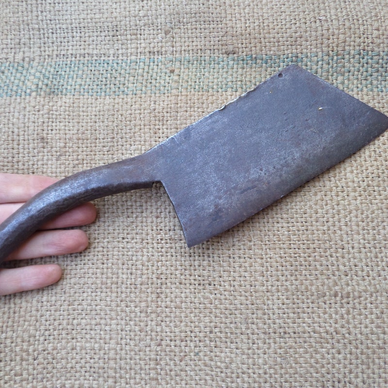 Antique Meat Cleaver - Etsy