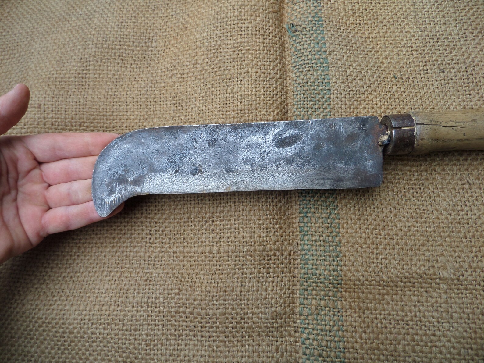 Rare German |vinatge Billhook "korn. E." Antique Axe - Etsy