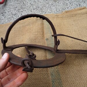Vintage Hand Forged Hunting Animal Trap Antique Antique - Etsy