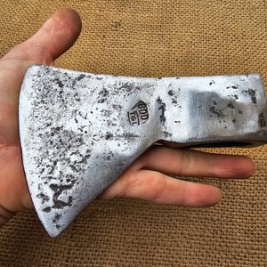 Small Vintage Axe Head "smalcalda" German Camping Hatchet Bushcraft - Etsy