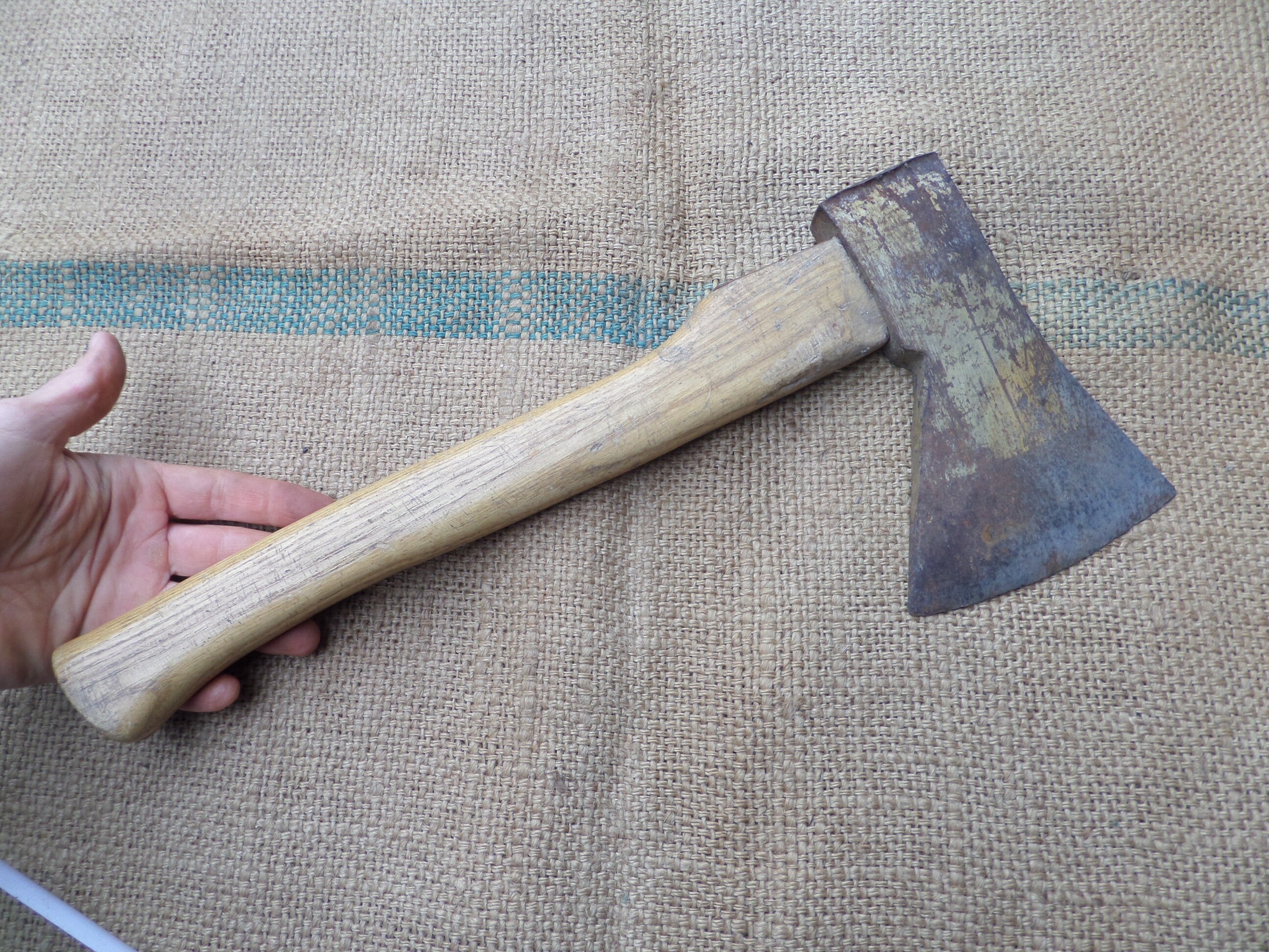 Small Vintage " Wiebelhaus & Co " German Axe Hatchet Wood Carving ...