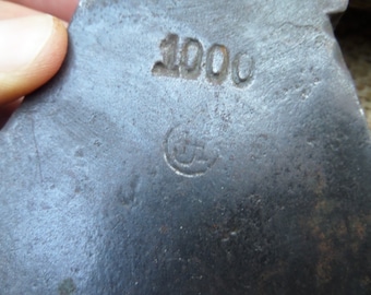 Free Shipping Vintage German Rheinland Axe Hatchet Antique Bushcraft ...