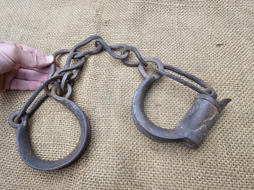 Ottoman Empire Rare Slave Shackles Legcuff Cuff Leg Iron Slave Trade ...