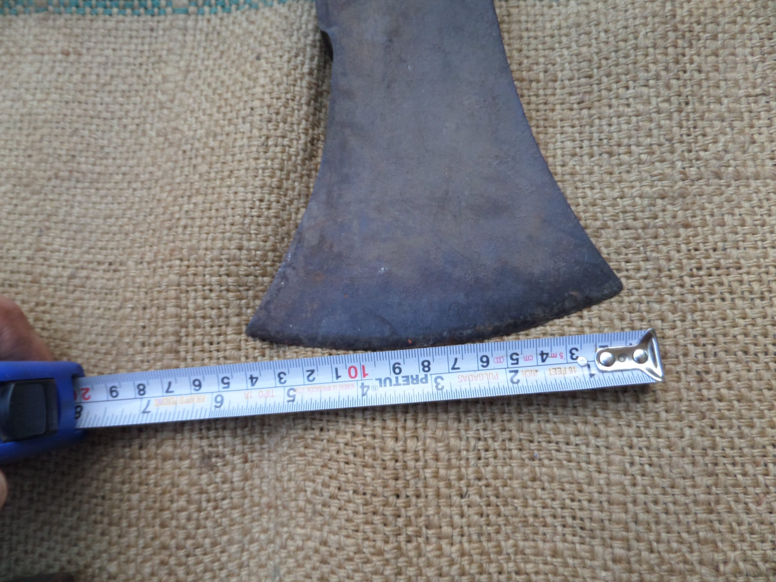 Large Vintage Axe Head German Hatchet Splitting Felling Logging Antique ...
