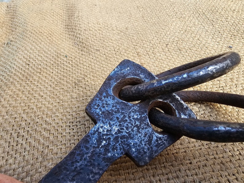 Vintage Antique Horse Tie Hitching Post Spike Rings - Etsy