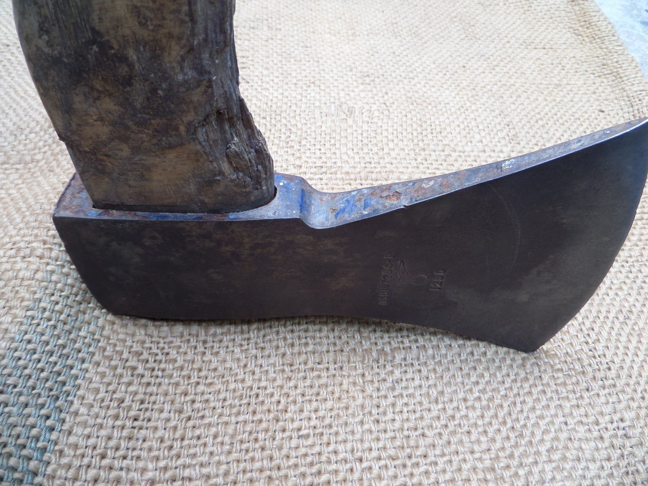 Vintage adler German Axe Splitting Woodworking Bushcraft Carpenter Wood ...