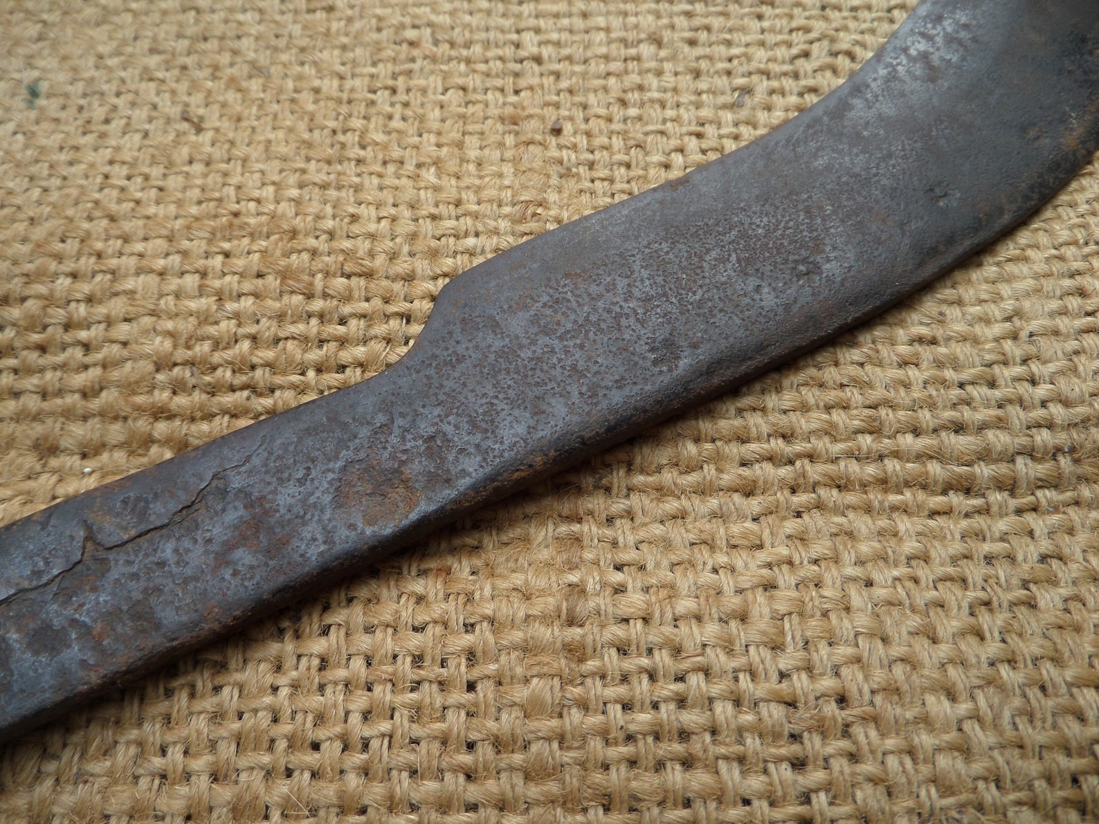 Vintage Antique Billhook Falx Axe Weapon Hand Made Forged Wrought Iron ...