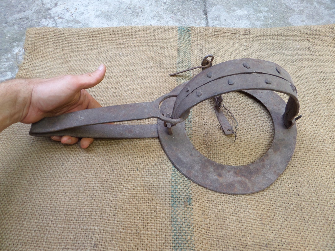 Antique Vintage Animal Trap Wrought Iron Blacksmith Hand Forged - Etsy