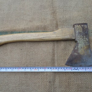 Small Vintage " Wiebelhaus & Co " German Axe Hatchet Wood Carving ...