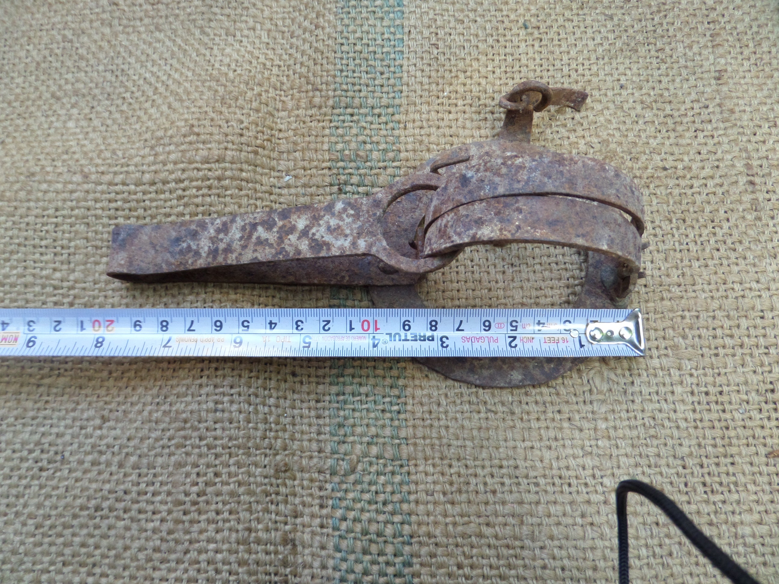 Small Antique Vintage Rat Mouse Mice Animal Trap Blacksmith Hand Forged ...