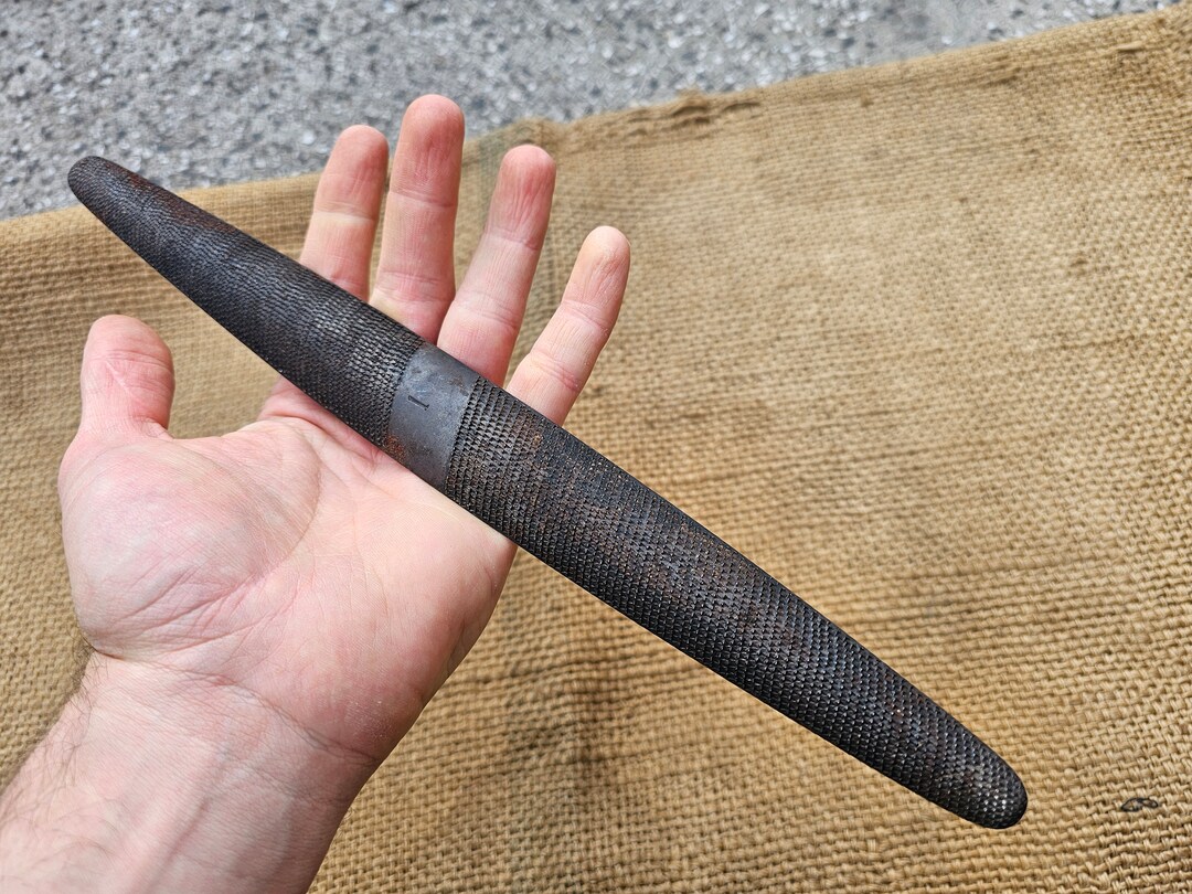 Antique Scandinavian Hand Made File Blacksmith Hand Forged Vinatge - Etsy