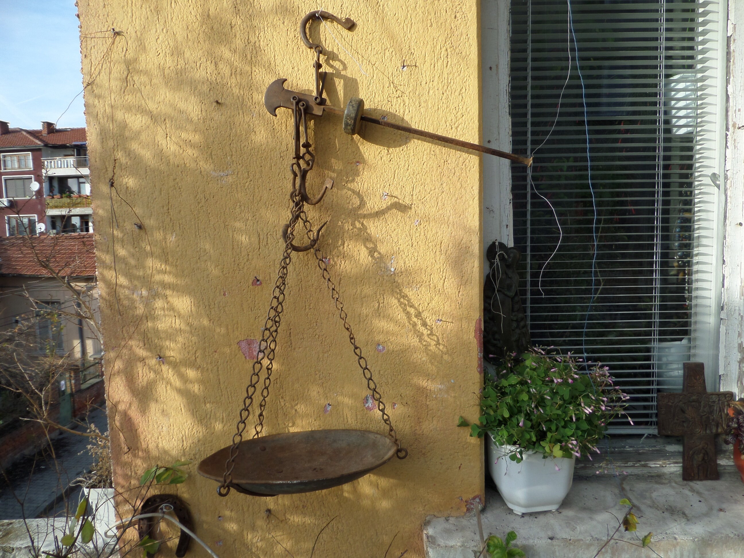 Vintage Steelyard Balance Scale - Etsy