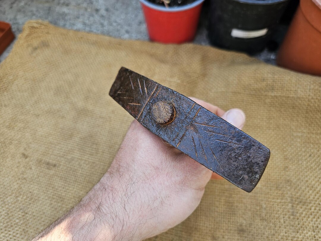 Antique Decorated Sickle Sharpening Hammer - Etsy