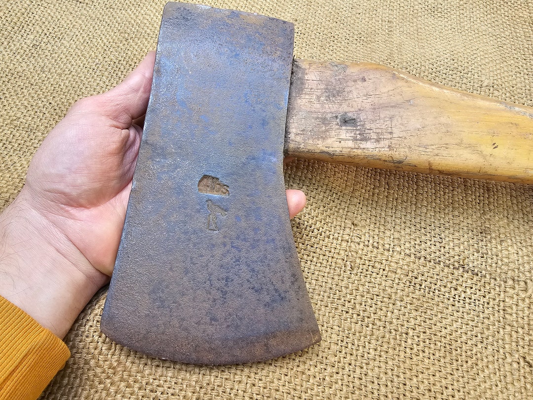 Vintage German Axe "helko Werk" Hatchet Camping Bushcraft Forest ...