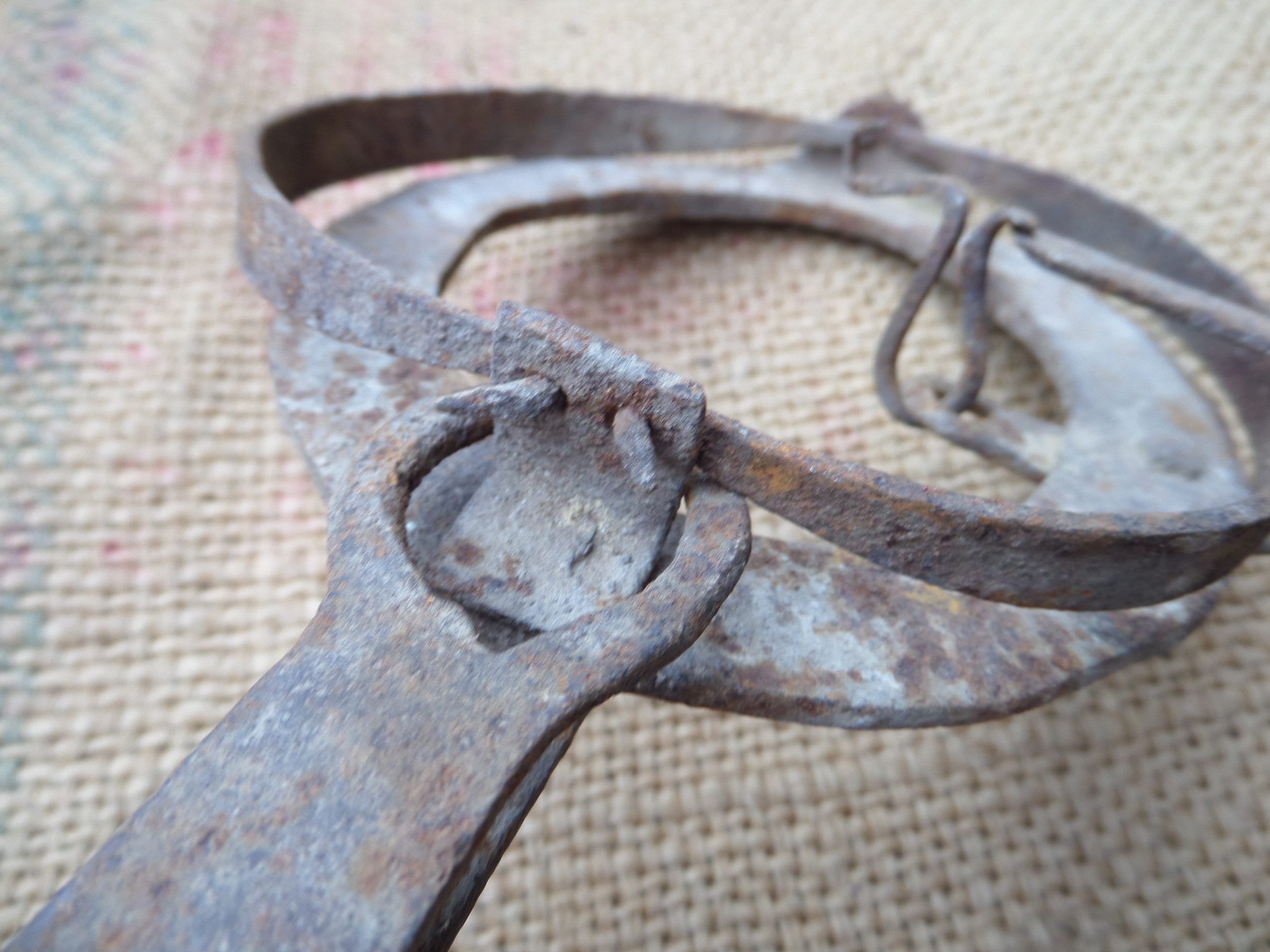 Antique Vintage Animal Trap Wrought Iron Blacksmith Hand Forged - Etsy