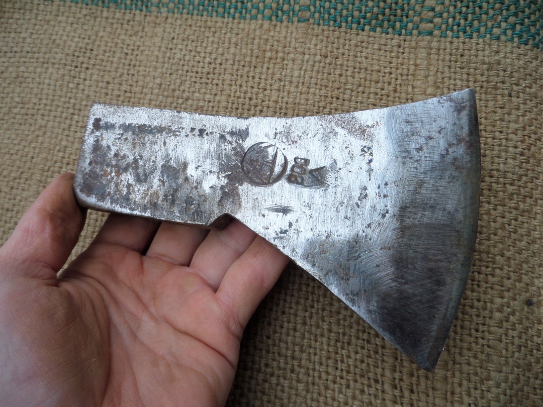 Small Vintage German Rheinlad Axe Head Hatchet Antique - Etsy