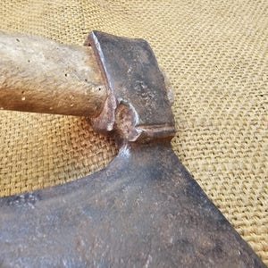 Vintage Antique Coopers Axe Goosewing Carpenter's Side Hewing Hatchet ...