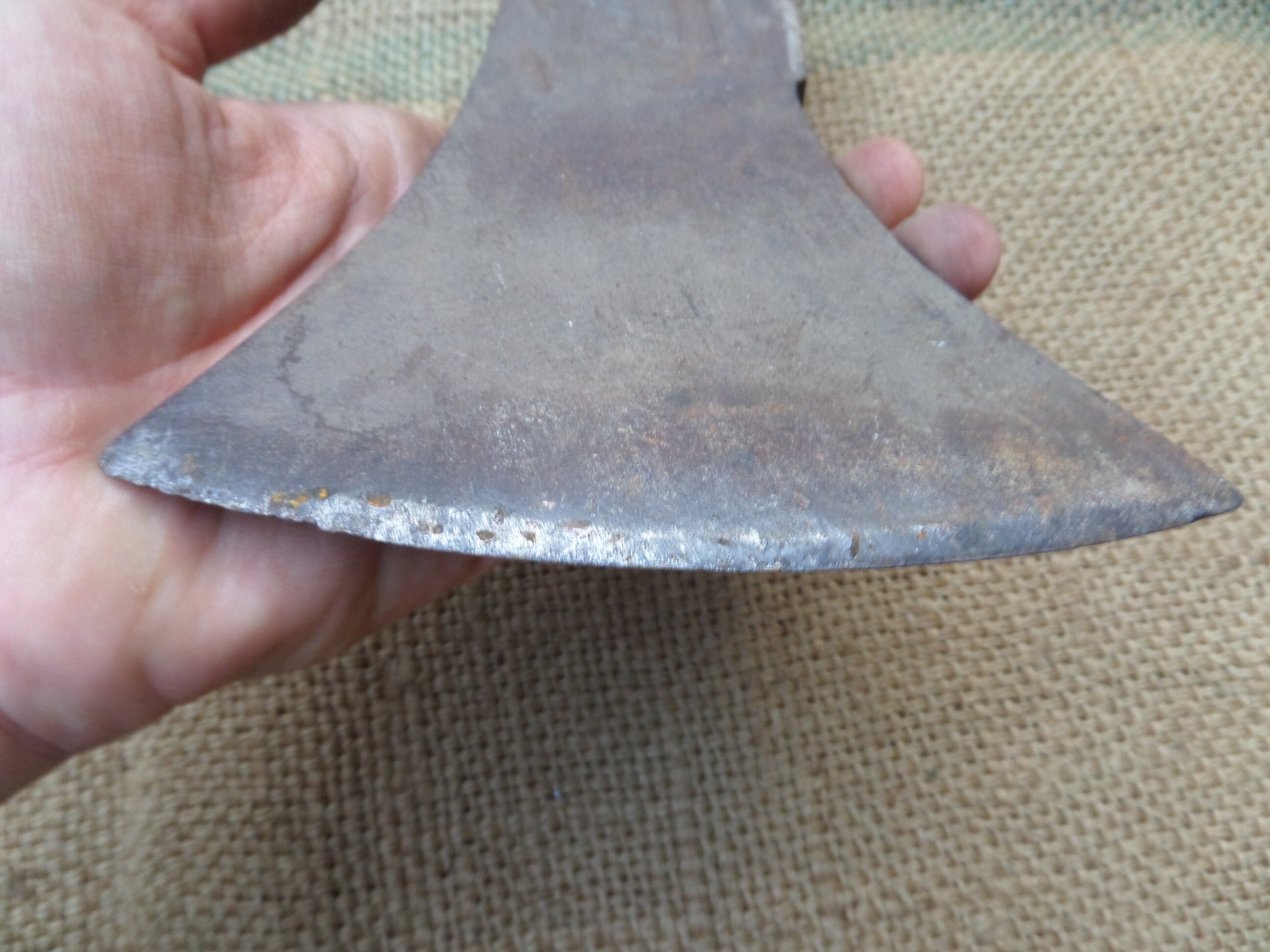 Large Vintage Axe Head German Hatchet Splitting Felling Logging Antique ...