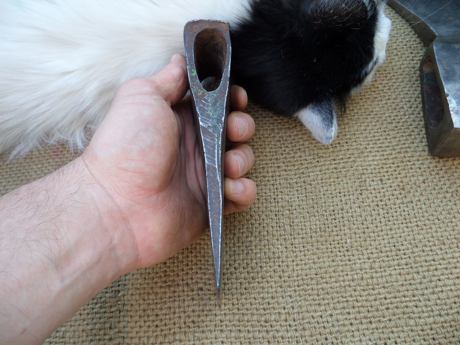 Rare Vintage German Axe Head Hatchet Bushcraft Woodworking Woodcraft ...