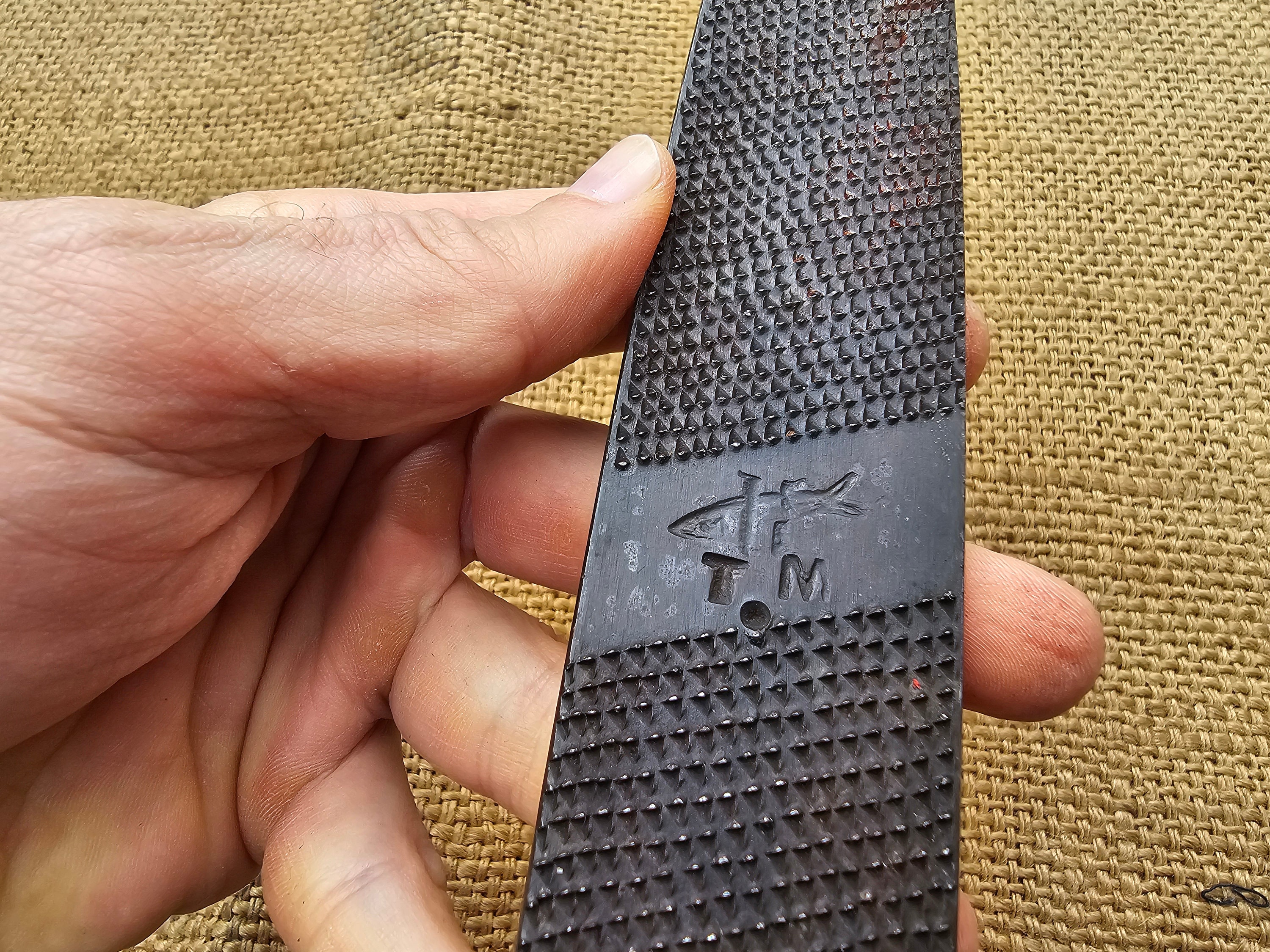 Antique Scandinavian Hand Made File Blacksmith Hand Forged Vinatge - Etsy