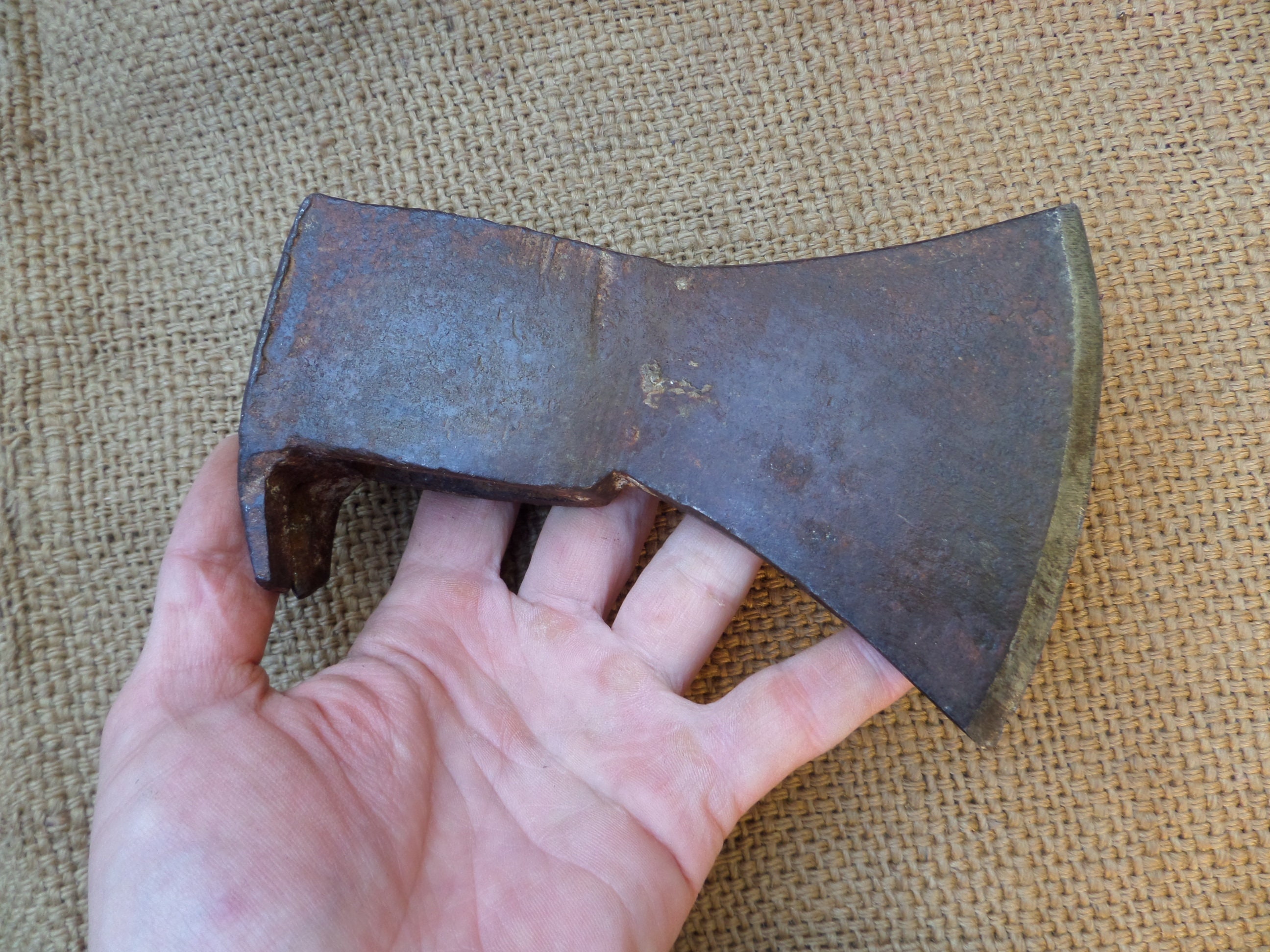 Vintage Austrian Axe Head stubai Hatchet Carpenter's Side Axe Goosewing ...