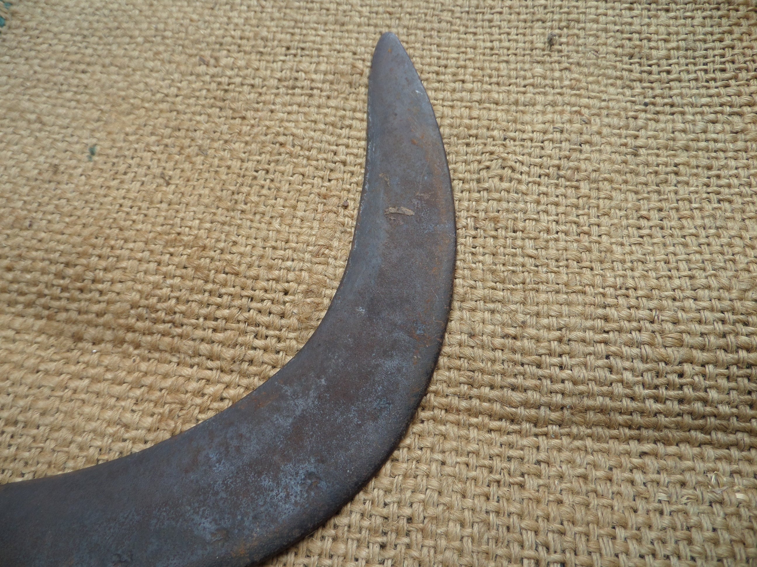 Vintage Antique Billhook Falx Axe Weapon Hand Made Forged Wrought Iron ...
