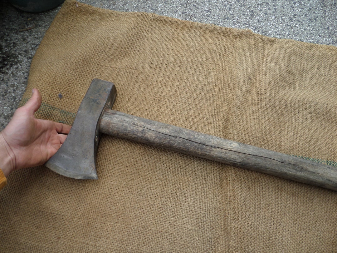 Large 8lb Vintage German Splitting Maul Axe Logging Hatchet - Etsy