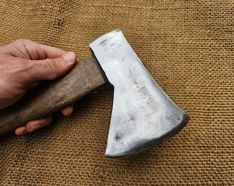 Small German Vintage Axe Hatchet Bushcraft Woodcraft Tactical Hand ...