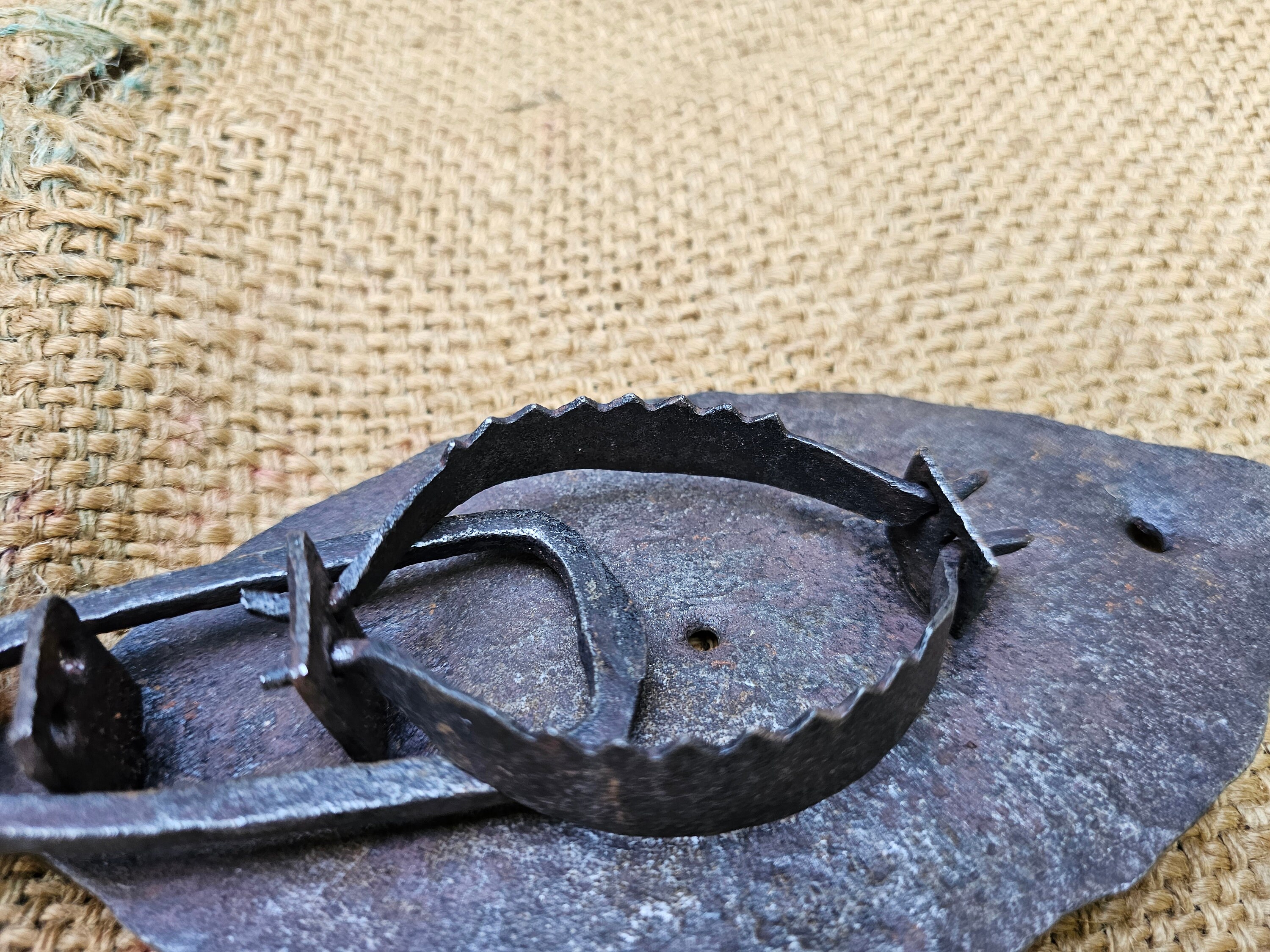 MINI Small Antique Vintage Rat Mouse Mice Animal Trap Blacksmith Hand ...