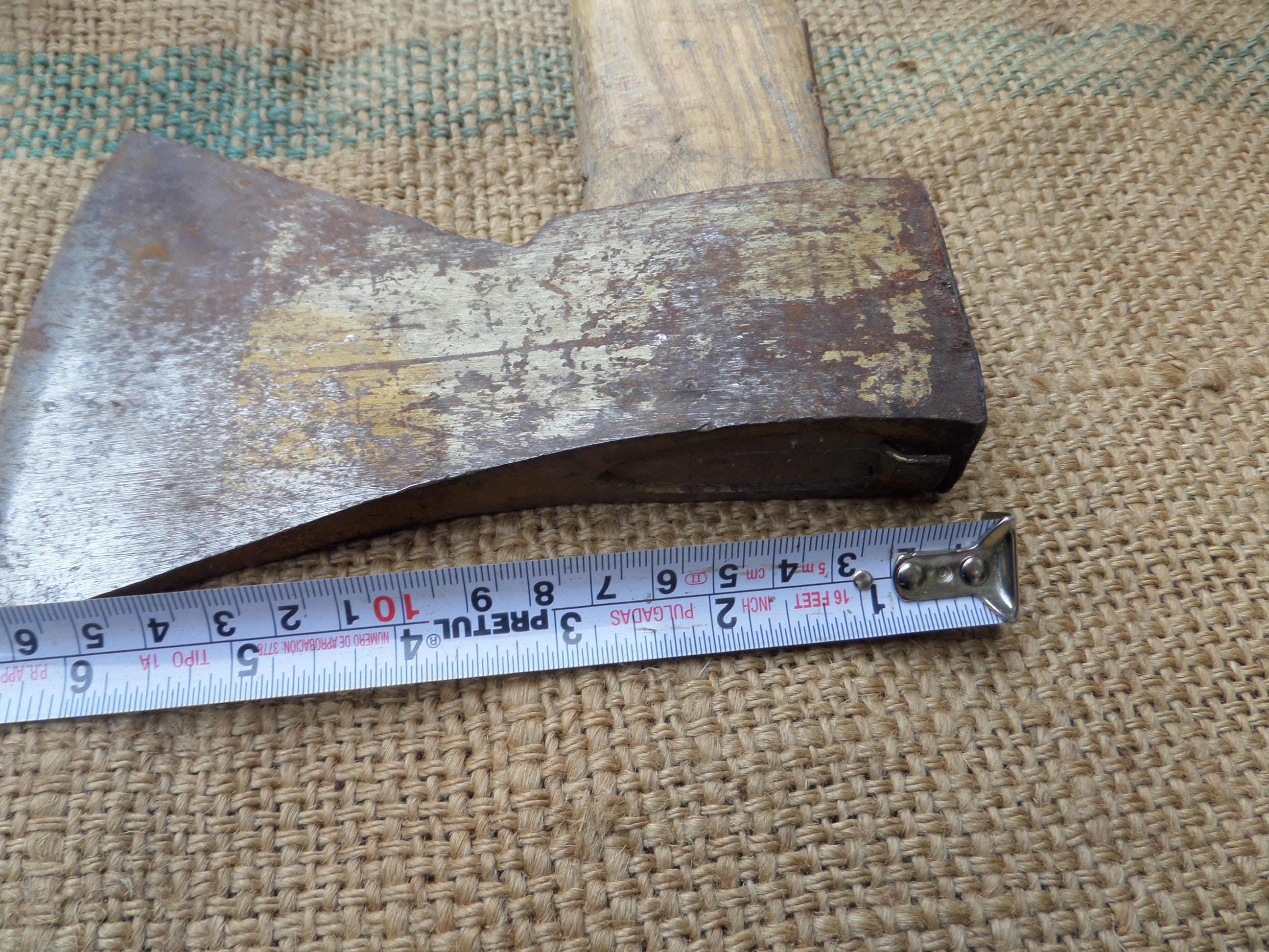 Small Vintage " Wiebelhaus & Co " German Axe Hatchet Wood Carving ...