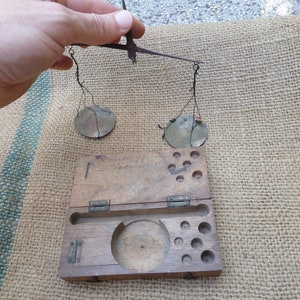 Curious Small Mini Balance Scale 19th Century Jewery Pocket Scale - Etsy