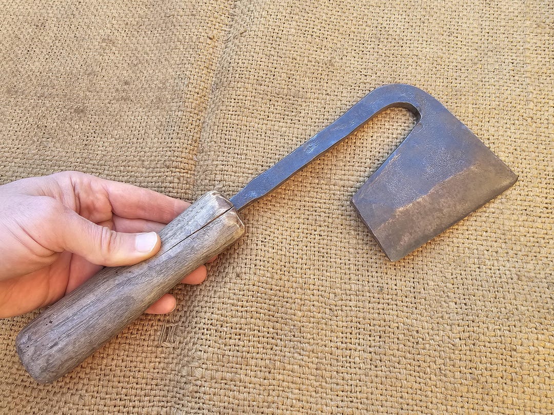 Antique Meat Cleaver Chopper Blacksmith Hand Forged Tool Vintage - Etsy