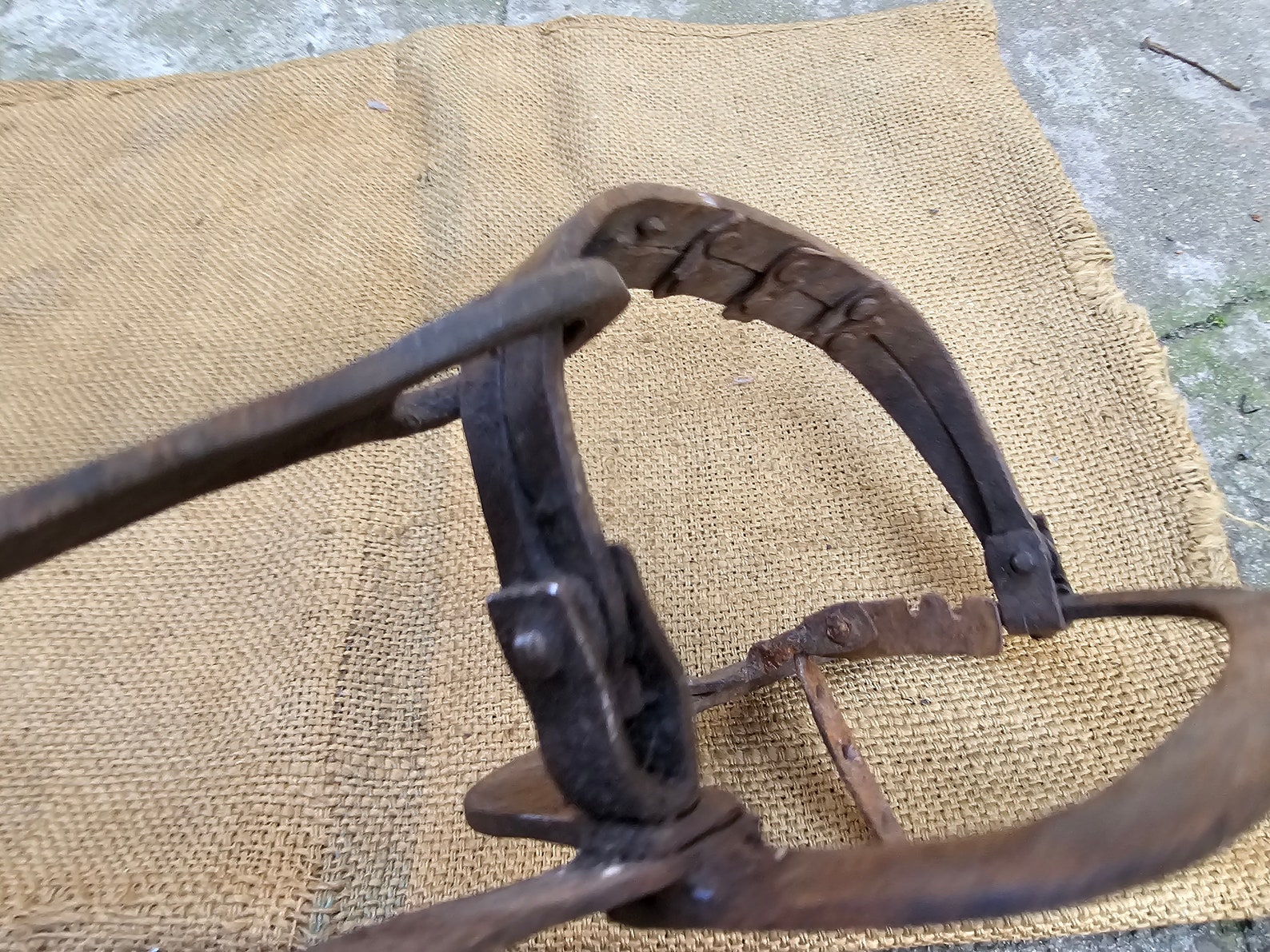 Antique Vintage Animal Trap Wrought Iron Blacksmith Hand Forged - Etsy